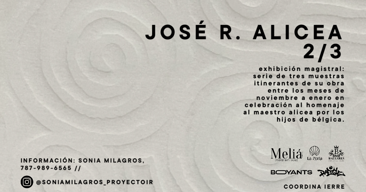 Catálogo José R. Alicea 2/3